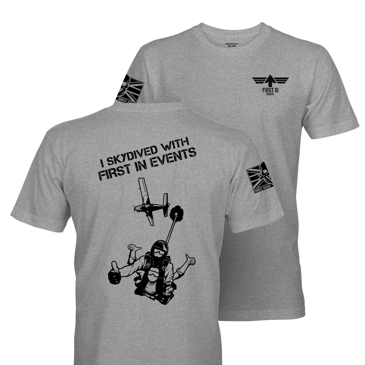 I SKYDIVED WITH FIRST IN EVENTS | Military | Veteran | Force Wear