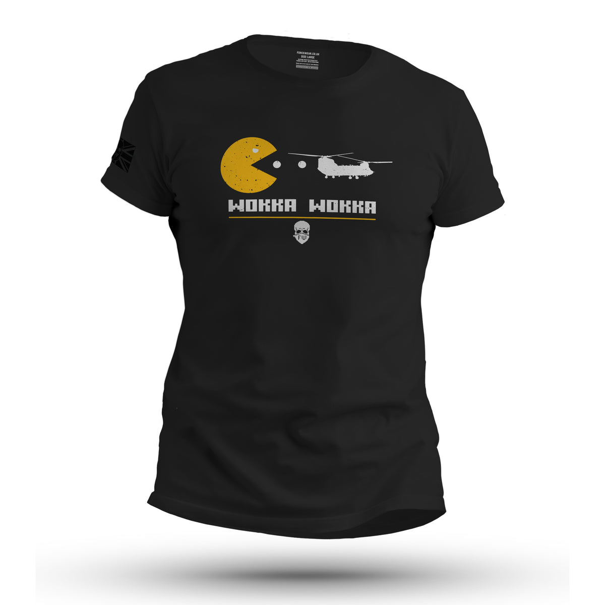 PACMAN WOKKA WOKKA T-Shirt | Military | Veteran | Force Wear