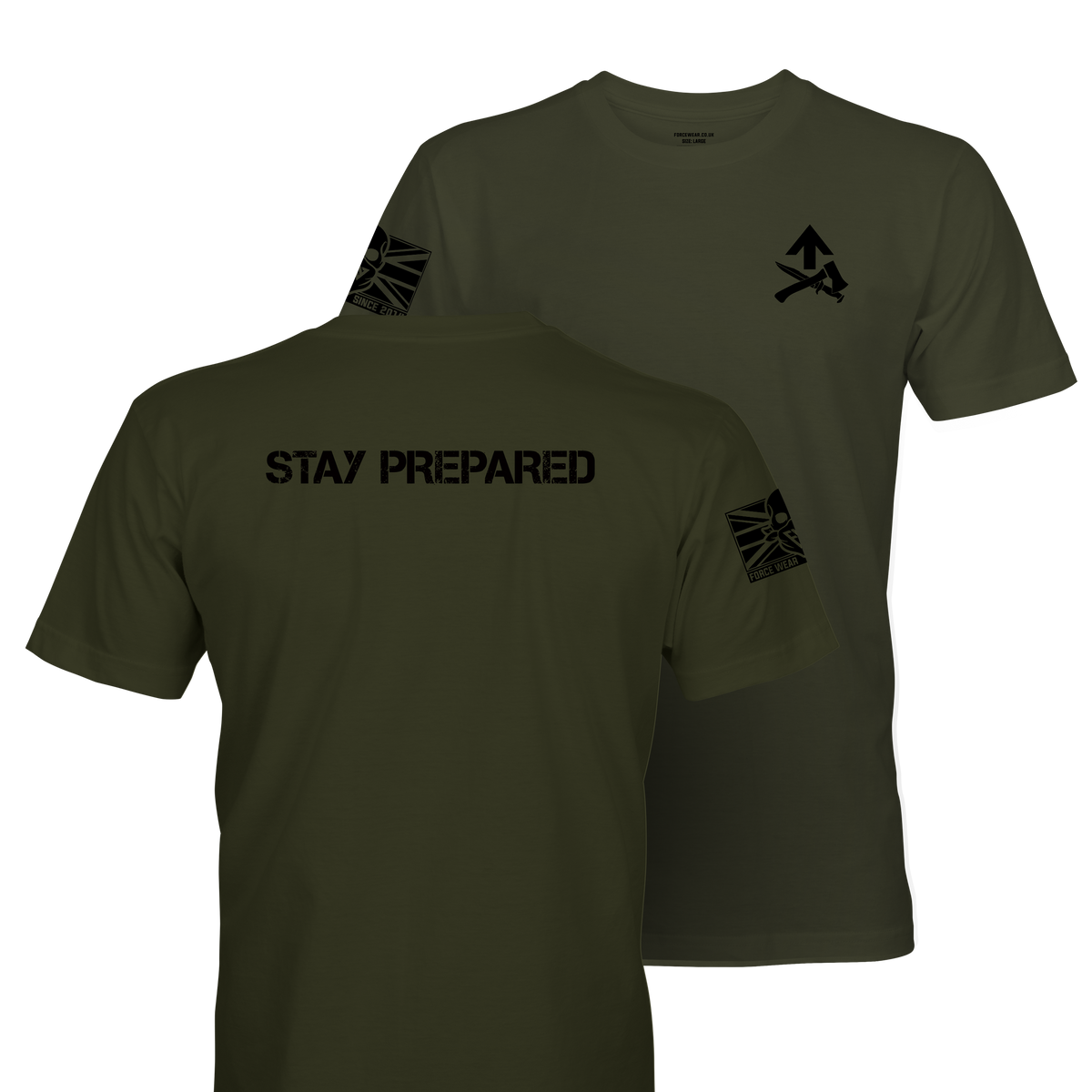 PPF STAY PREPARED TAG & BACK | Military | Veteran | Force Wear