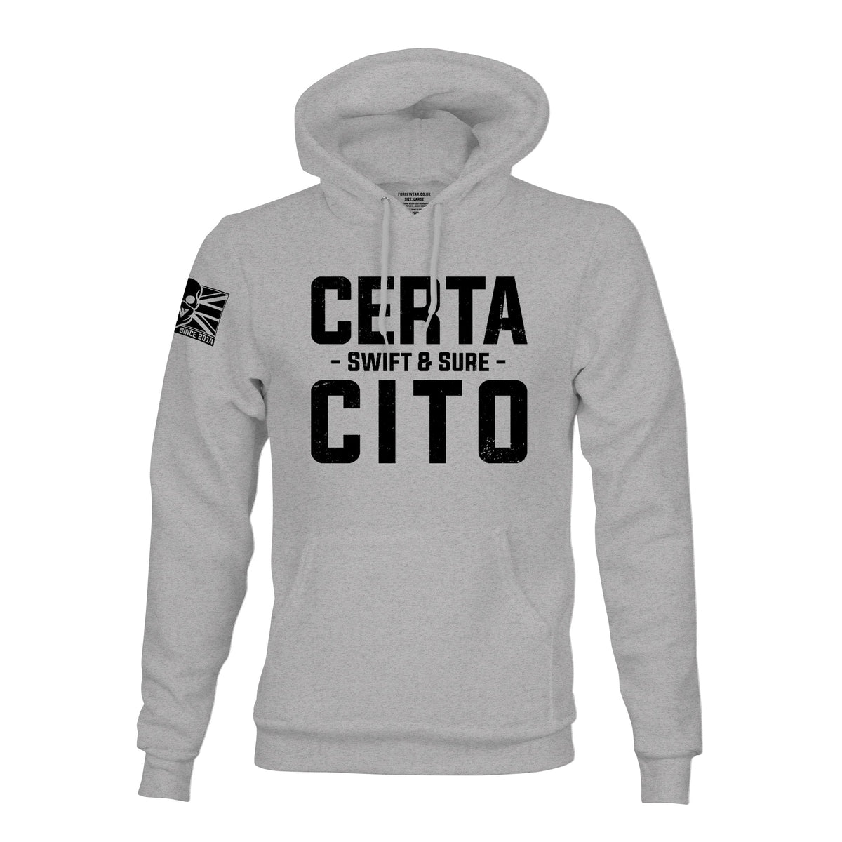 CERTA CITO HOODIE (SIGNALS) | Military | Veteran | Force Wear