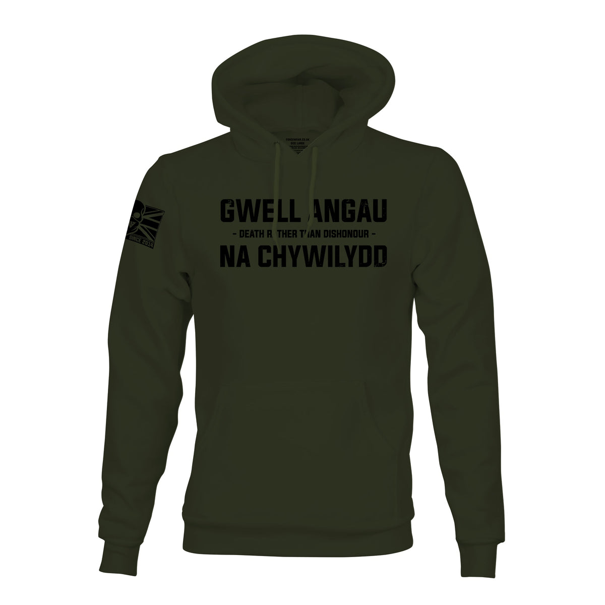 GWELL ANGAU NA CHYWILYDD (ROYAL WELSH) HOODIE | Military | Veteran ...