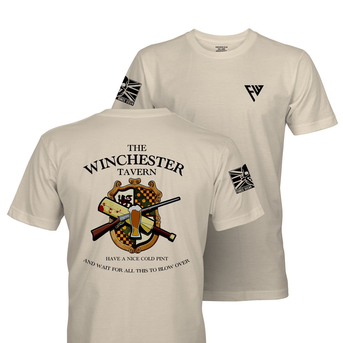THE WINCHESTER TAG & BACK T-Shirt | Military | Veteran | Force Wear